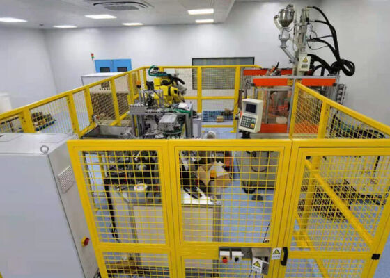 Medical Device Automated Assembly System for Injection Parts